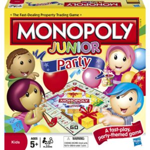 monopoly junior party -packaging may vary