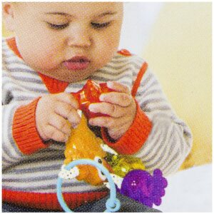 Infantino Link and Jingle Activity Rattle - Whale