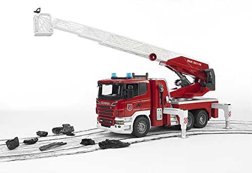 Bruder 03590 Scania R-Serie Fire Engine with Water Pump and L and S Module