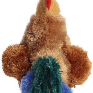 Aurora® Adorable Mini Flopsie™ Cocky™ Stuffed Animal - Playful Ease - Timeless Companions - Brown 6 Inches