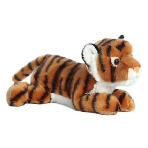 aurora® adorable flopsie™ indira™ stuffed animal - playful ease - timeless companions - brown 12 inches