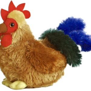 Aurora® Adorable Mini Flopsie™ Cocky™ Stuffed Animal - Playful Ease - Timeless Companions - Brown 6 Inches