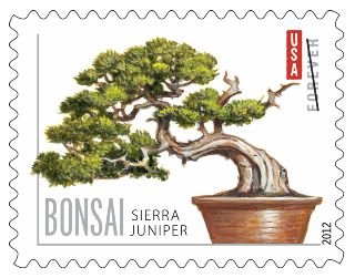 Bonsai Tree Booklet Pane of 20 x Forever Stamps Scott 4618-22