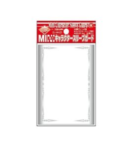 akashiya barrier mini character guard card sleeves (60 piece), clear, 65 x 91mm