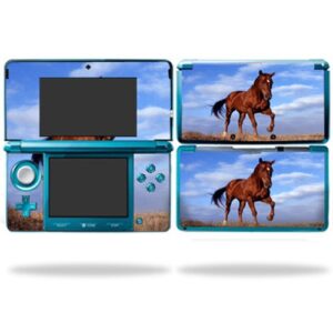 mightyskins skin compatible with nintendo 3ds wrap sticker skins horse