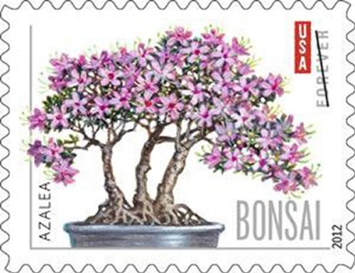 Bonsai Tree Booklet Pane of 20 x Forever Stamps Scott 4618-22