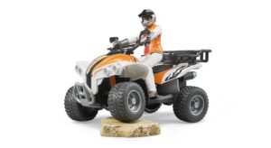 bruder quad with driver (colors may vary)