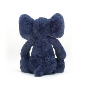 Jellycat Bashful Blue Elephant Stuffed Animal, Medium 12 inches | Elephant Plush Toy | Classic Children's Gift