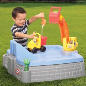 Little Tikes Big Digger Sandbox, White