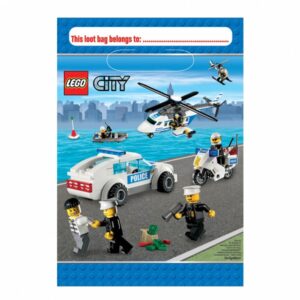 lego city treat bags party accessory