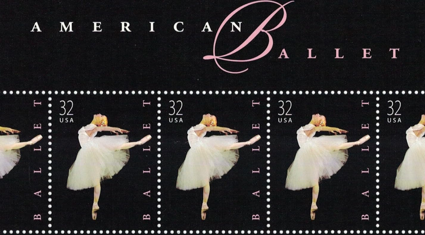 USPS American Ballet (Sheet of 20) 32 Cent Postage Stamps 1998 Scott #3237