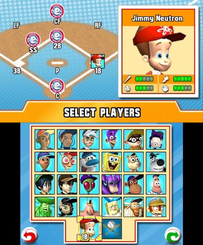 Nicktoons MLB 3D - Nintendo 3DS