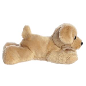 Aurora® Adorable Mini Flopsie™ Golden™ Stuffed Animal - Playful Ease - Timeless Companions - Brown 8 Inches