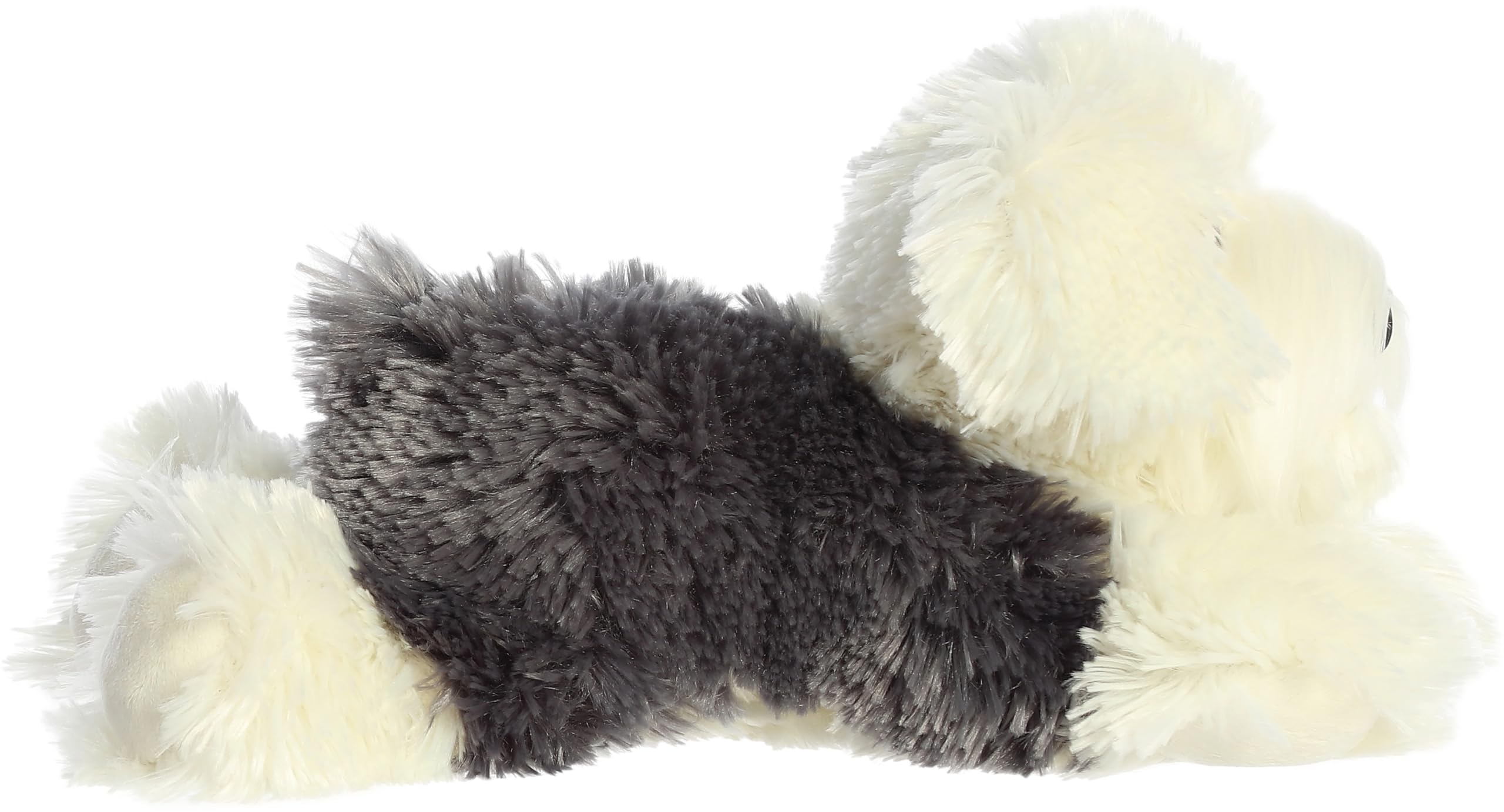 Aurora® Adorable Flopsie™ Edwin™ Stuffed Animal - Playful Ease - Timeless Companions - White 12 Inches