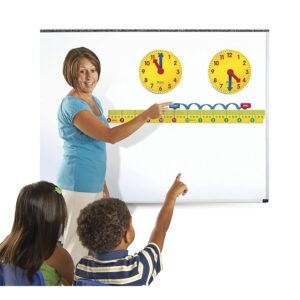 Learning Resources Magnetic Elapsed Time Set,Multi Medium