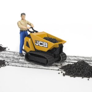 Bruder Jcb Dumper Htd-5 and Construction Worker (Colors May Vary)