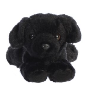 Aurora® Adorable Mini Flopsie™ Blackie™ Stuffed Animal - Playful Ease - Timeless Companions - Black 8 Inches