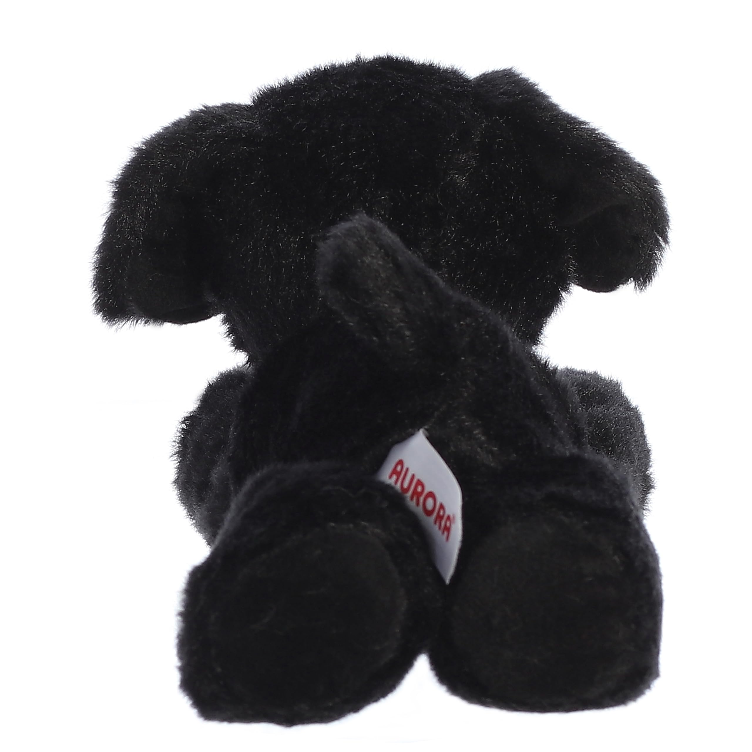 Aurora® Adorable Mini Flopsie™ Blackie™ Stuffed Animal - Playful Ease - Timeless Companions - Black 8 Inches