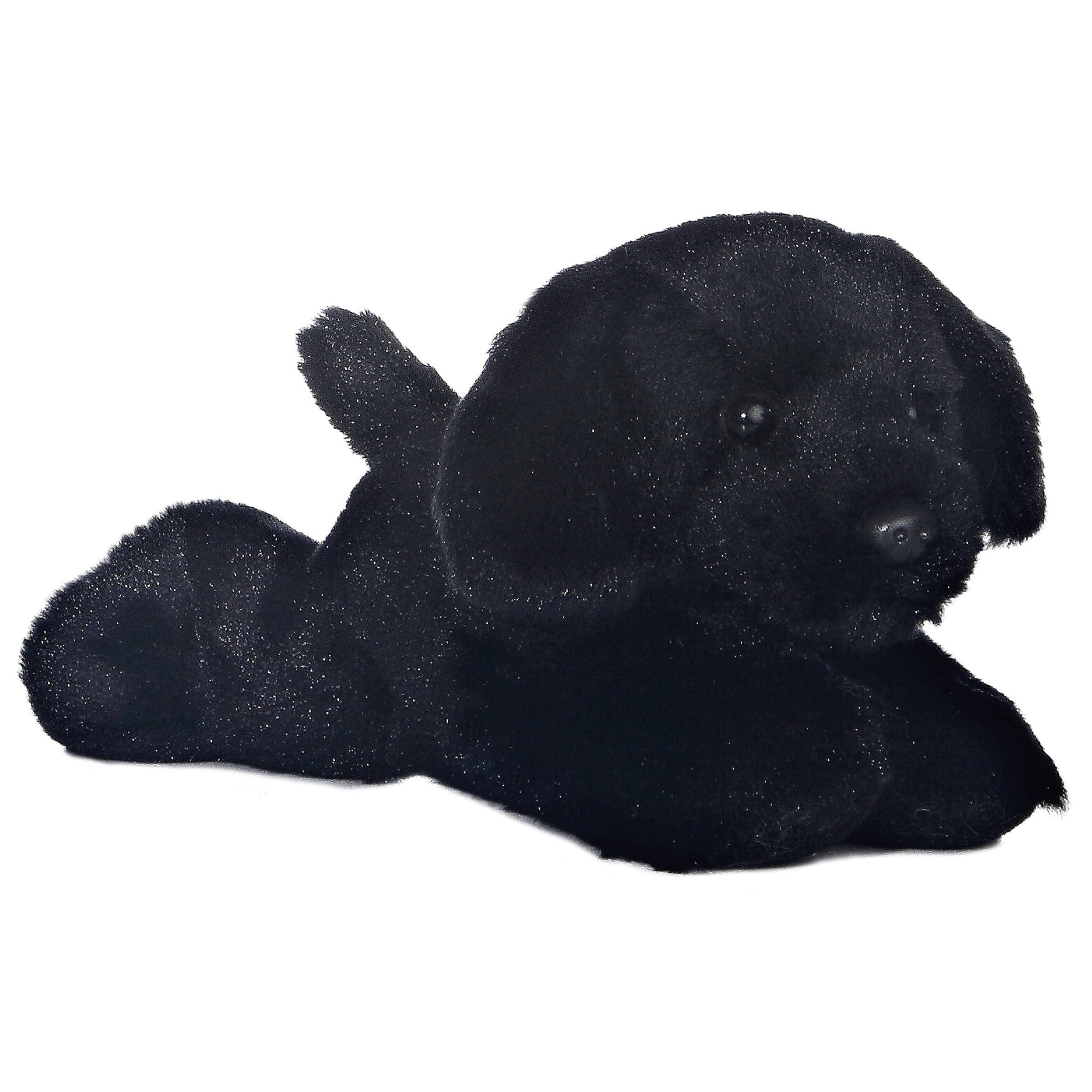 Aurora® Adorable Mini Flopsie™ Blackie™ Stuffed Animal - Playful Ease - Timeless Companions - Black 8 Inches