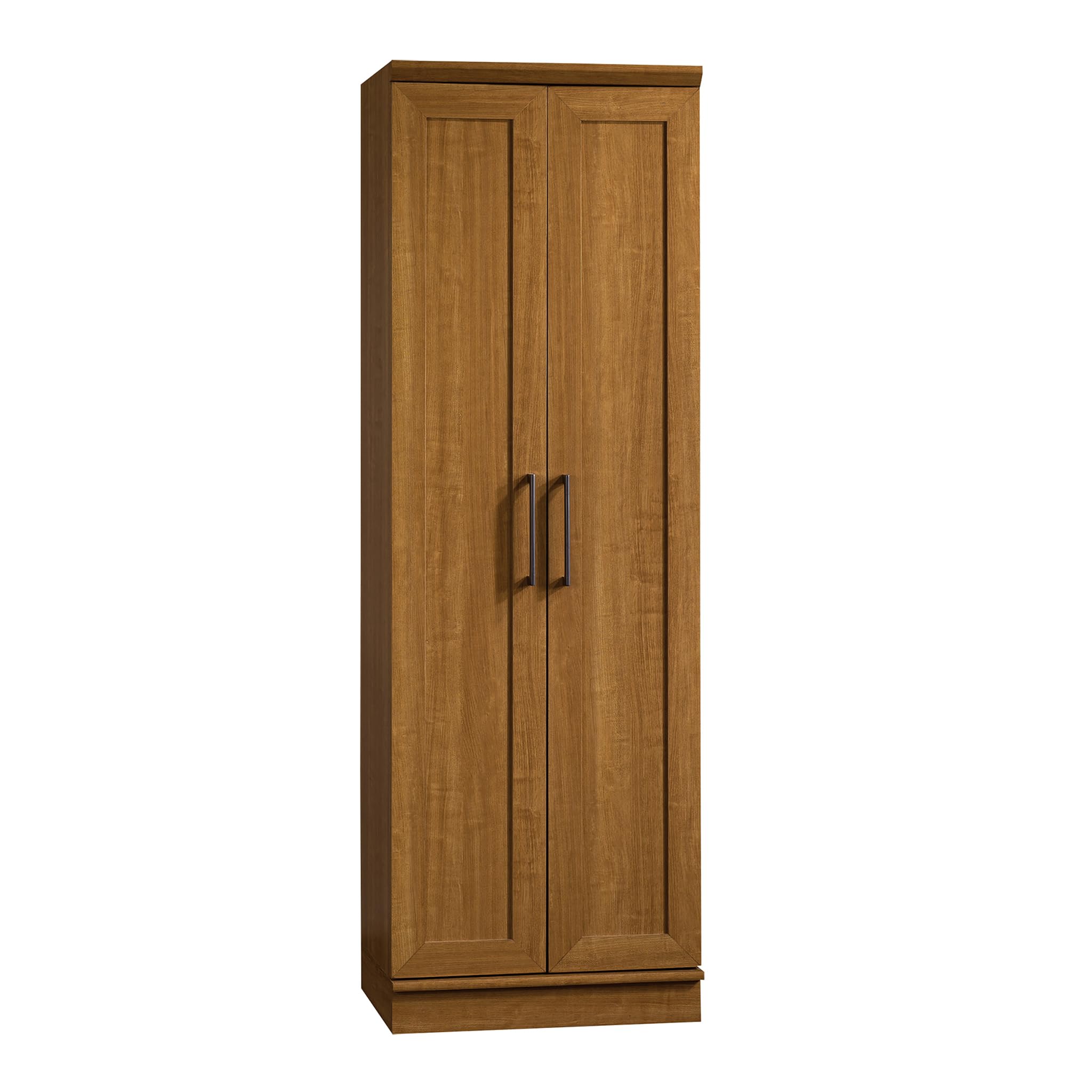 Sauder HomePlus Storage Pantry cabinets, ‎L: 23.25" x W: 17" x H: 71.18", Sienna Oak