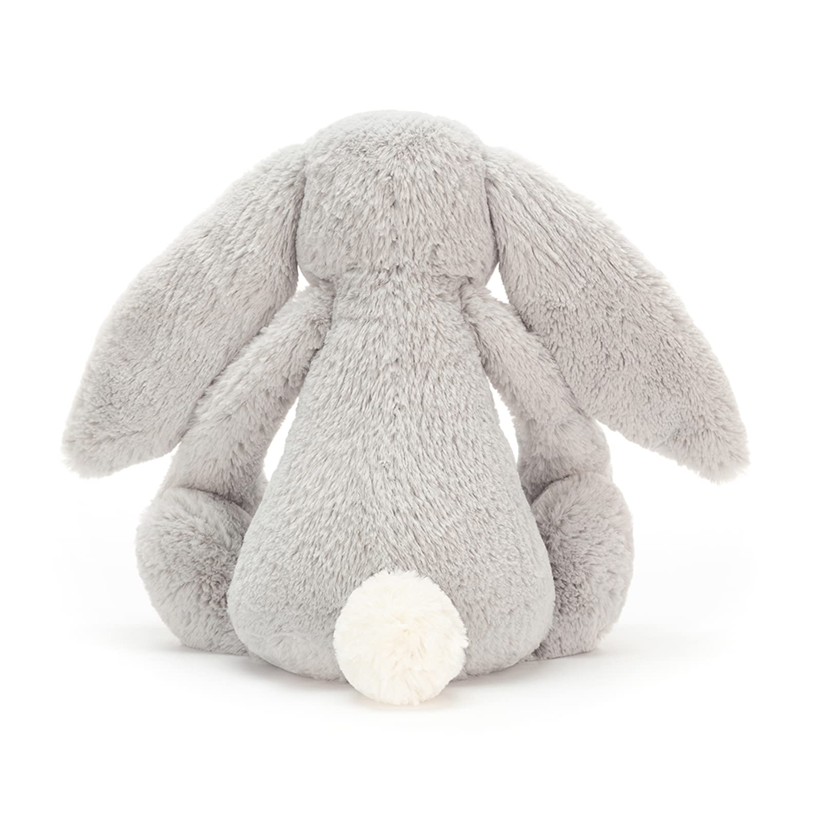 Jellycat Bashful Grey Bunny Stuffed Animal, Medium 12 inches | Rabbit and Bunny Plush Toy | Classic Children's Gift