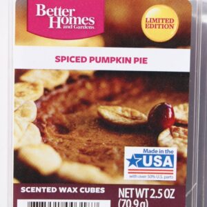 Better Homes and Gardens Spiced Pumpkin Pie Scented Wax Cubes