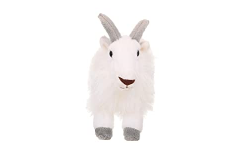 Wild Republic Mountain Goat Plush, Stuffed Animal, Plush Toy, Gifts for Kids, Cuddlekins 8 Inches