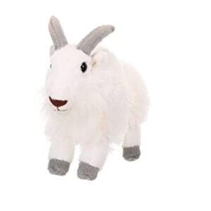 Wild Republic Mountain Goat Plush, Stuffed Animal, Plush Toy, Gifts for Kids, Cuddlekins 8 Inches