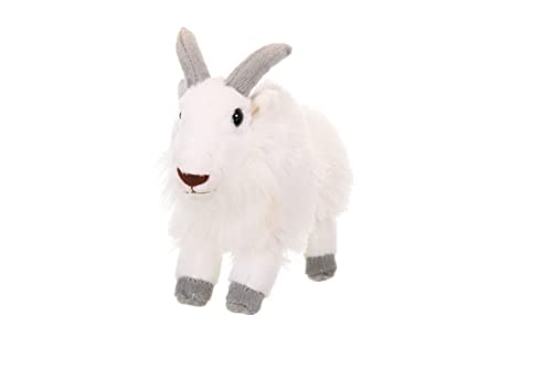 Wild Republic Mountain Goat Plush, Stuffed Animal, Plush Toy, Gifts for Kids, Cuddlekins 8 Inches