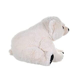 Wild Republic Polar Bear Baby Plush, Stuffed Animal, Plush Toy, Gifts for Kids, Cuddlekins 12 Inches