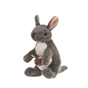 Wild Republic Kangaroo with Joey Plush, Stuffed Animal, Plush Toy, Gifts for Kids, Cuddlekins 8 Inches, 8", Model:10867