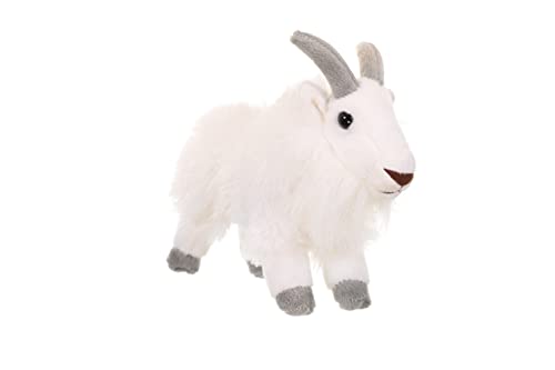 Wild Republic Mountain Goat Plush, Stuffed Animal, Plush Toy, Gifts for Kids, Cuddlekins 8 Inches