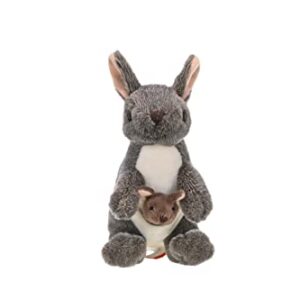 Wild Republic Kangaroo with Joey Plush, Stuffed Animal, Plush Toy, Gifts for Kids, Cuddlekins 8 Inches, 8", Model:10867