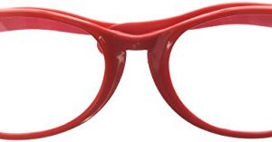 Amscan 259769.4 Red Jumbo Glasses, 1ct