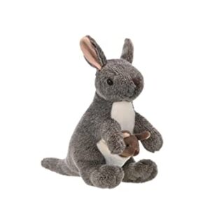 Wild Republic Kangaroo with Joey Plush, Stuffed Animal, Plush Toy, Gifts for Kids, Cuddlekins 8 Inches, 8", Model:10867