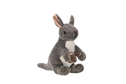 Wild Republic Kangaroo with Joey Plush, Stuffed Animal, Plush Toy, Gifts for Kids, Cuddlekins 8 Inches, 8", Model:10867