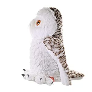 Wild Republic Snowy Owl Plush, Stuffed Animal, Plush Toy, Gifts for Kids, Cuddlekins, 12 Inches