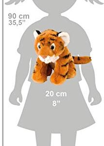 Wild Republic Tiger Baby Plush, Stuffed Animal, Toy, Gifts for Kids, Cuddlekins 8 Inches