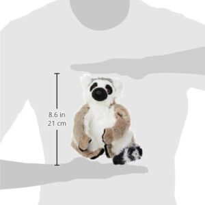 Wild Republic Ring Tailed Lemur Plush, Stuffed Animal, Plush Toy, Kids Gifts, Cuddlekins, 8 Inches