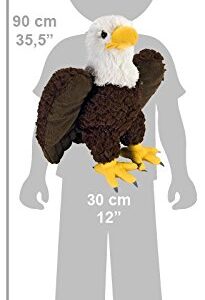 Wild Republic Bald Eagle Plush, Stuffed Animal, Plush Toy, Gifts for Kids, Cuddlekins 12 Inches