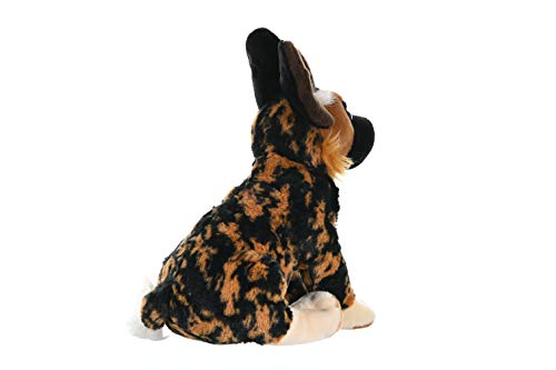 Wild Republic African Wild Dog Plush, Stuffed Animal, Plush Toy, Gifts for Kids, Cuddlekins 12 Inches