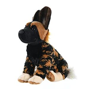 Wild Republic African Wild Dog Plush, Stuffed Animal, Plush Toy, Gifts for Kids, Cuddlekins 12 Inches