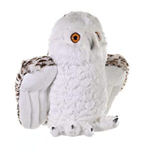 Wild Republic Snowy Owl Plush, Stuffed Animal, Plush Toy, Gifts for Kids, Cuddlekins, 12 Inches