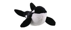 wild republic orca plush, stuffed animal, plush toy, gifts for kids, cuddlekins, 20 inches