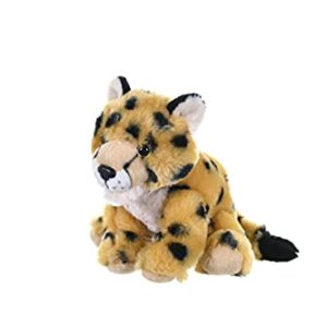 Wild Republic Cheetah Baby Plush, Stuffed Animal, Plush Toy, Gifts for Kids, Cuddlekins 8 Inches