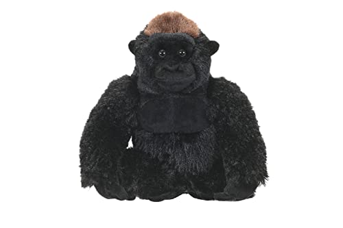 Wild Republic Silverback Gorilla Plush, Stuffed Animal, Plush Toy, Gifts for Kids, Cuddlekins 12 Inches