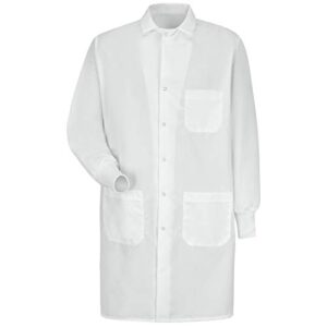 Red Kap Unisex Adult Kp72 Medical Lab Coat, White, Large US