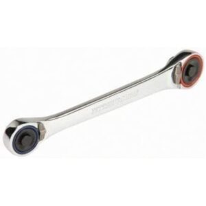 1/4 in, 3/8 in. drive dual head ratchet