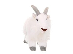 wild republic mountain goat plush, stuffed animal, plush toy, gifts for kids, cuddlekins 8 inches