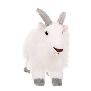 Wild Republic Mountain Goat Plush, Stuffed Animal, Plush Toy, Gifts for Kids, Cuddlekins 8 Inches